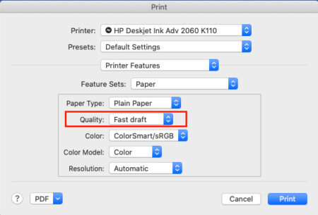 Fast Draft: Mencetak Cepat dan Hemat Tinta - Kadek Jayak